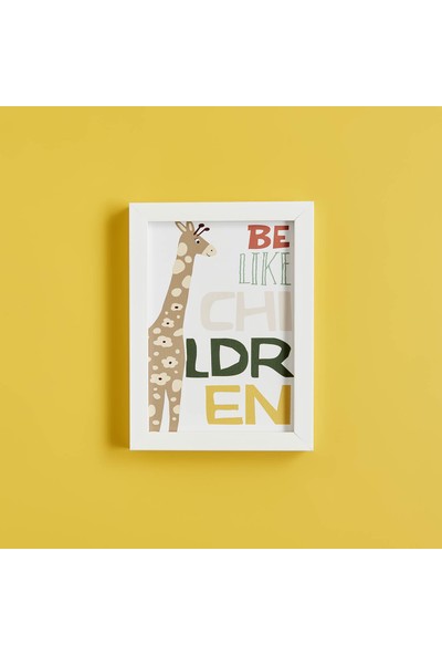 Bella Maison Be Like Children Çerçeve Beyaz (23X17 Cm) Bella Maison Be Like Children Çerçeve Beyaz (23X17 Cm)