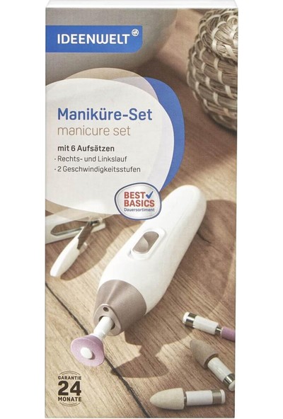Ideenwelt Best Basics Manikür ve Pedikür Seti Rose Gold Ideenwelt Best Basics Manikür ve Pedikür Seti Rose Gold