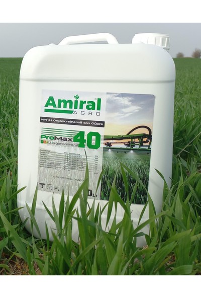 Amiral PROMAX40 Npk'lı Sıvı Organomineral Gübre Amiral PROMAX40 Npk'lı Sıvı Organomineral Gübre