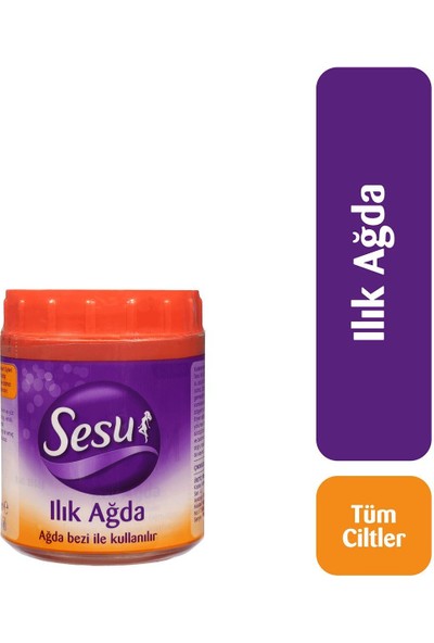 Sesu Ilık Ağda Turuncu 250 gr