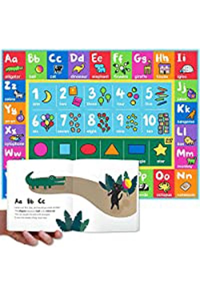 Charge Çocuk Odası Için Hikaye Halıları Abc Halısı