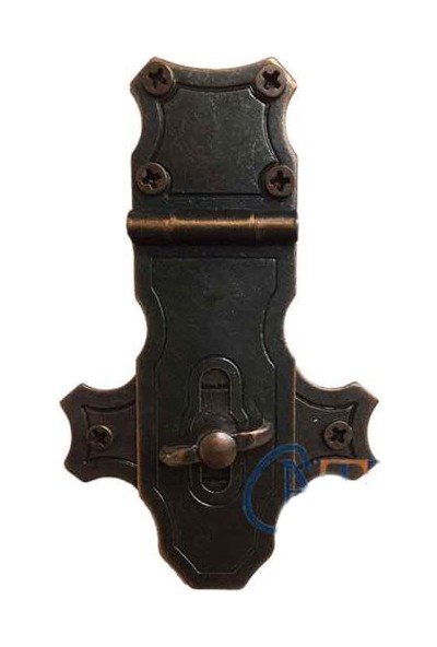 Cntma Dekoratif Anahtarlı Sandık Askısı - 40X65MM, Oksit, 1 Adet Cntma Dekoratif Anahtarlı Sandık Askısı - 40X65MM, Oksit, 1 Adet