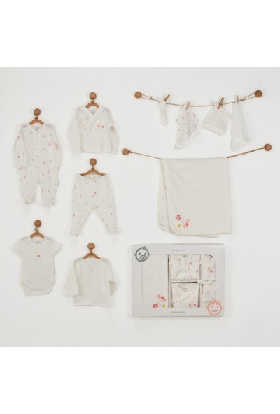 Andywawa Newborn 10'lu Bebek Hastane Çıkış Seti AC22611