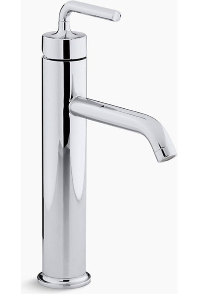 Kohler Purist Çanak Lavabo Bataryası Parlak Krom