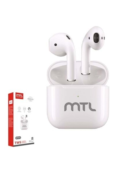 Mtl MT976 Tws Wireless Bluetooth Kulaklık Beyaz