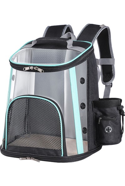 Pet Home Pvc Şeffaf Omuz Örgü Çanta Seyahat Pet Taşıyıcı Kedi Köpek Pet Sırt Çantası 38X34X26 cm - Göl Mavi (Yurt Dışından) Pet Home Pvc Şeffaf Omuz Örgü Çanta Seyahat Pet Taşıyıcı Kedi Köpek Pet Sırt Çantası 38X34X26 cm - Göl Mavi (Yurt Dışından)