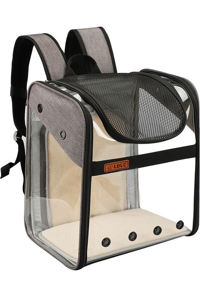 Pet Home QS-050 Panoramik Şeffaf Genişletilebilir Pet Kedi Taşıyıcı Sırt Çantası Taşınabilir Omuz Çantası - Gri (Yurt Dışından) Pet Home QS-050 Panoramik Şeffaf Genişletilebilir Pet Kedi Taşıyıcı Sırt Çantası Taşınabilir Omuz Çantası - Gri (Yurt Dışından)