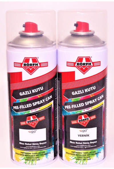 Börfh Fiat KOD:854 Nar Çiçeği Sprey Boya Seti