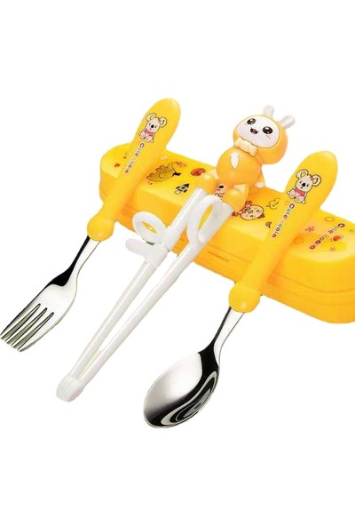 Boutique Bebek ve Çocuk Yemek Çubukları Çocuklar Yemek Çubuklarını Öğrenir (Yurt Dışından)