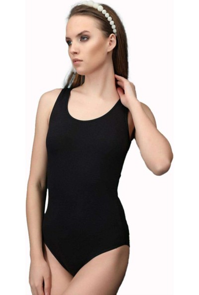 Royaleks Elit Life Geniş Askılı Kadın Dikişsiz Çıtçıtlı Slip Body Siyah 878 Royaleks Elit Life Geniş Askılı Kadın Dikişsiz Çıtçıtlı Slip Body Siyah 878