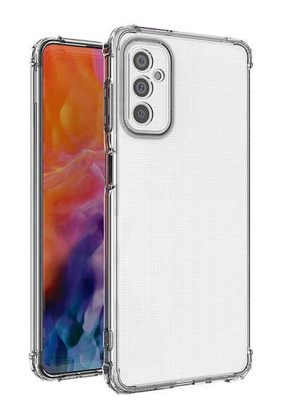 Case 4U Samsung Galaxy M23 Uyumlu Kılıf Kamera Korumalı Darbe Emici Antishock Arka Kapak Şeffaf Case 4U Samsung Galaxy M23 Uyumlu Kılıf Kamera Korumalı Darbe Emici Antishock Arka Kapak Şeffaf