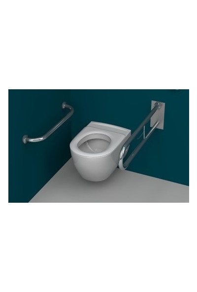 Engelli Tutunma Barı Hareketli Mafsallı Paslanmaz Çelik. ve 60 cm Tutunma Barı 2li Engelli Tutunma Barı Hareketli Mafsallı Paslanmaz Çelik. ve 60 cm Tutunma Barı 2li