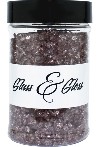 Kırık Cam Parçaları Transparan Seri Epoksi Reçine Için 2 - 4 mm 250 Gr.