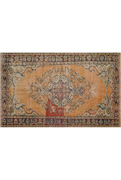 Sempati Halı El Dokuma Vintage Eskitma Halı 168 x 266 cm 8553