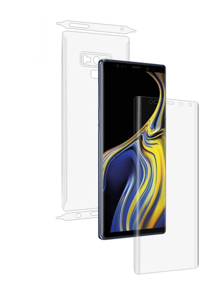 Winex Xiaomi Mi 8 Se Ön-Arka 360 Fullbody Darbe Emici Kaplama ve Hd Ekran Koruyucu