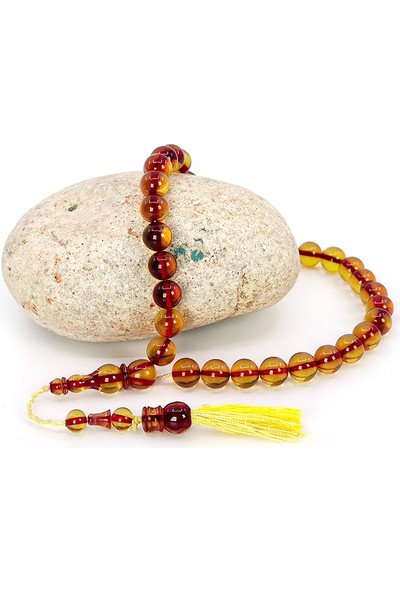 Vetesbih Küre Kesim Sistemli Ateş Kehribar Tesbih Vetesbih Küre Kesim Sistemli Ateş Kehribar Tesbih