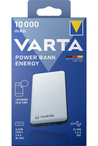 Varta 57976 Power Bank Energy 10000 Mah