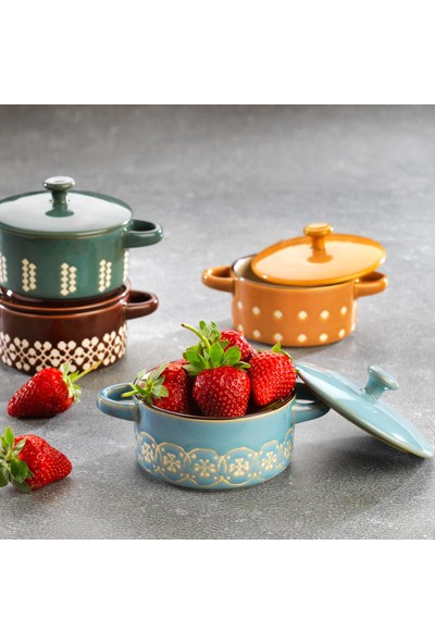 Schafer Epoch 2 Parça Gri Kapaklı Mini Güveç Schafer Epoch 2 Parça Gri Kapaklı Mini Güveç