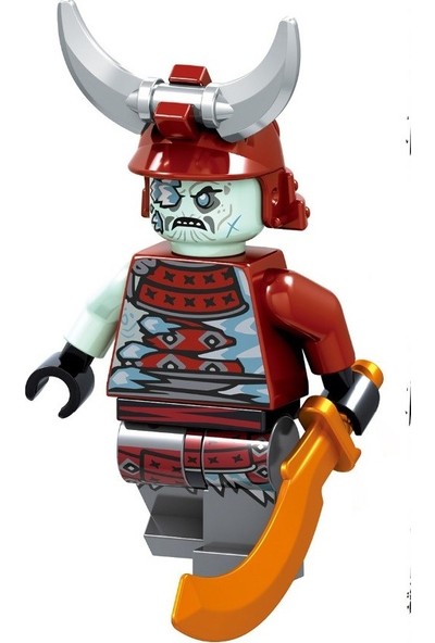 Xinh Ninjago Secrets Forbidden Mini Figür Blizzard Swordsman N-25 Xinh Ninjago Secrets Forbidden Mini Figür Blizzard Swordsman N-25