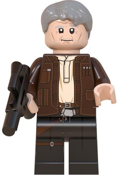 Xinh Star Wars The Force Awakens Mini Figür Han Solo B-90 Xinh Star Wars The Force Awakens Mini Figür Han Solo B-90