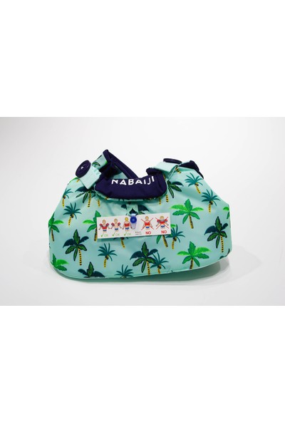 Nabaiji Çocuk Kolluk / Kemer Meridyendukkan 15 - 30 kg Yeşil Palmiye Baskılı Nabaiji Nabaiji Çocuk Kolluk / Kemer Meridyendukkan 15 - 30 kg Yeşil Palmiye Baskılı Nabaiji