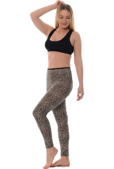 Atilla Leopar Slim Fit Tayt