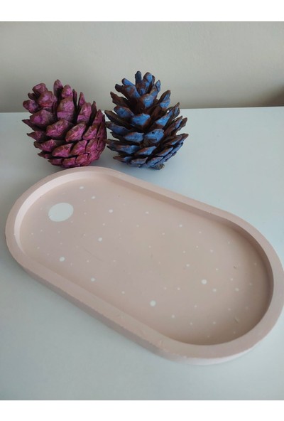 Zeri Store Dekoratif Tekli Oval Terrazo Mum ve Saksı Altlığı Takı Tabağı Mum Tabağı Mumluk Organizer Zeri Store Dekoratif Tekli Oval Terrazo Mum ve Saksı Altlığı Takı Tabağı Mum Tabağı Mumluk Organizer