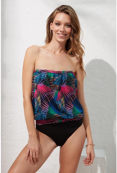 Pierre Cardin Maya Straplez Tankini Palm 221507