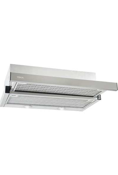 Teka CNL 6400 Sürgülü Aspiratör 385 m³/h Çelik 60 cm 40436800 Teka CNL 6400 Sürgülü Aspiratör 385 m³/h Çelik 60 cm 40436800