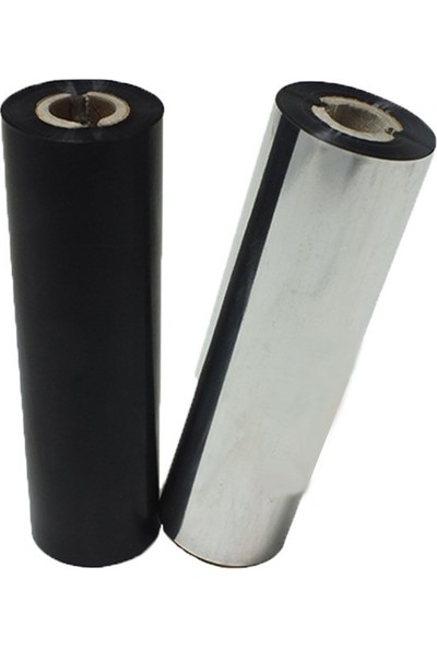 MT Barkod 110 mm x 74 mt Standart Wax Ribon