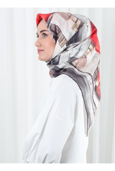 Silk Home 11 %100 Twill İpek Eşarp 11283 - 11