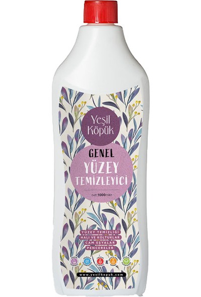 Yeşil Köpük Borakslı Genel Yüzey Temizleyici 1000 ml