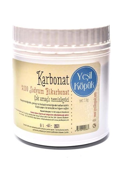 Yeşil Köpük Karbonat 1 kg