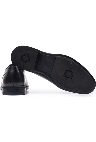 Mostar Siyah Deri Klasik Erkek Ayakkabı Mostar Siyah Deri Klasik Erkek Ayakkabı