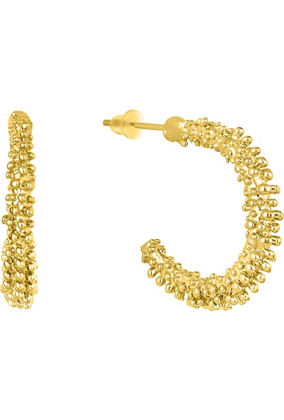 Royal Club De Polo Barcelona Altın Kadın Küpe RPJM000402