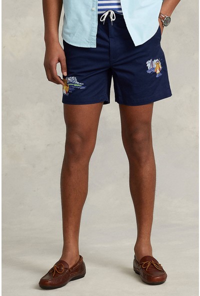 Polo Ralph Lauren Stretch Classic Fit Polo Bear Şort