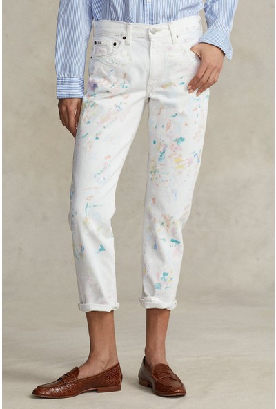 Polo Ralph Lauren Boyfriend Fit Boya Efektli Jeans Polo Ralph Lauren Boyfriend Fit Boya Efektli Jeans