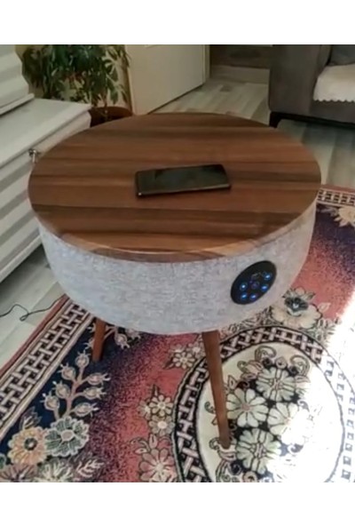 Sofamila Zara Ses Sistemli Yan Sehpa