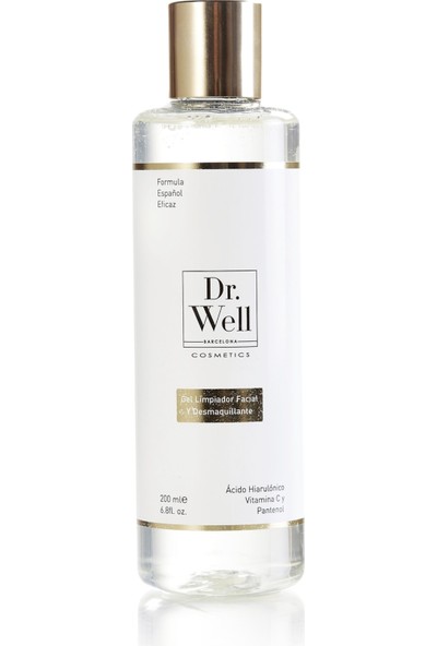 Dr. Well Dr.well Cosmetics Yüz ve Makyaj Temizleme Jeli 200 ml