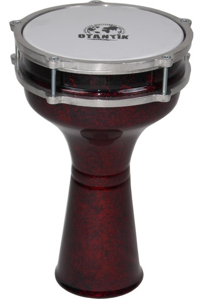 Kırmızı Kırçıllı Boyalı 4 Numara Darbuka Kırmızı Kırçıllı Boyalı 4 Numara Darbuka