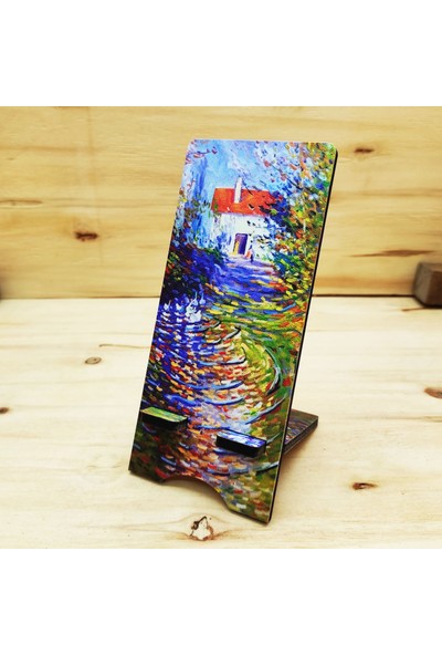 Claude Monet - Mdf Telefon Standı 3 Claude Monet - Mdf Telefon Standı 3