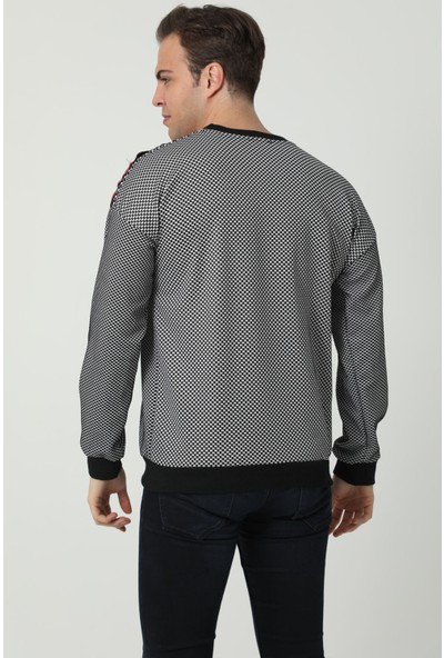 Pijama City Erkek Uzun Kollu Bisiklet Yaka Omuz Şeritli Sweatshirt Pijama City Erkek Uzun Kollu Bisiklet Yaka Omuz Şeritli Sweatshirt