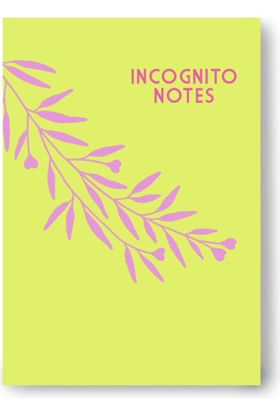 Incognito Notes by 3C Dijital Mor Dal A514X20 cm Tel Zımbalı Çizgisiz Not Defteri Incognito Notes by 3C Dijital Mor Dal A514X20 cm Tel Zımbalı Çizgisiz Not Defteri