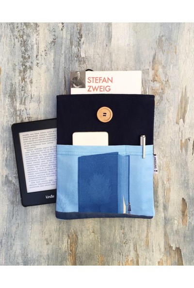 Kitap Kılıfı / Kitap Çantası , Kadın ve Kitap