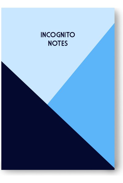 Incognito Notes by 3C Dijital Corporate Ocean A5 14X20 cm Tel Zımbalı Çizgisiz Not Defteri Incognito Notes by 3C Dijital Corporate Ocean A5 14X20 cm Tel Zımbalı Çizgisiz Not Defteri