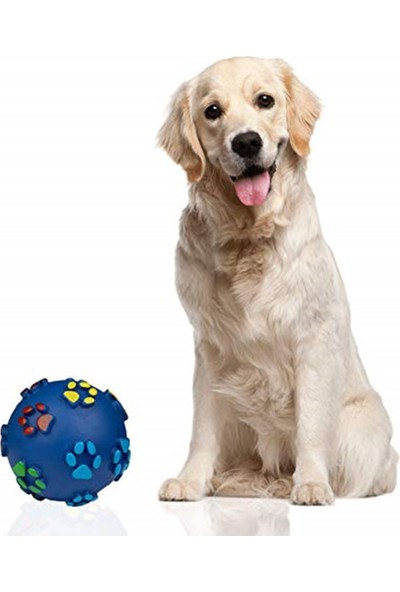 EKS Ticaret Griffonpet Sesli Köpek Büyük Top Oyuncak Çapı 9.5 cm EKS Ticaret Griffonpet Sesli Köpek Büyük Top Oyuncak Çapı 9.5 cm