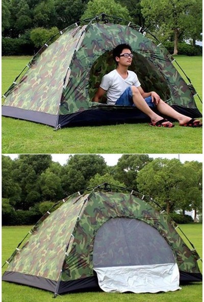 Trend Maison Kamuflaj Çadır - 4 Kişilik Kamp Çadırı Trend Maison Kamuflaj Çadır - 4 Kişilik Kamp Çadırı
