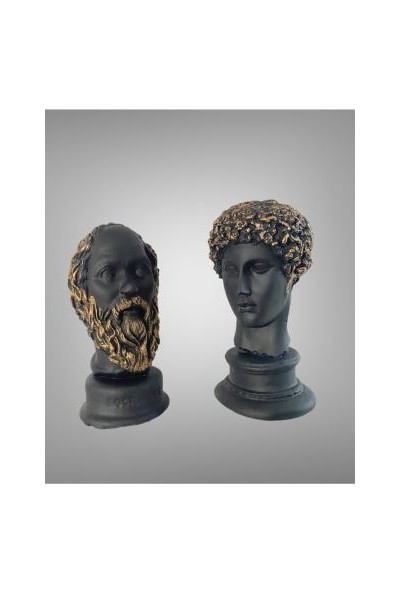 Ordo Veni Altın Siyah Hermes Sokrates Biblo