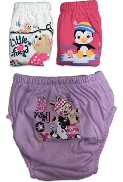 Story Baby Storybaby Büyük Beden 3'lü Kız Alıştırma Kilodu-3 Numara(Pembe/ekru/mor) Story Baby Storybaby Büyük Beden 3'lü Kız Alıştırma Kilodu-3 Numara(Pembe/ekru/mor)