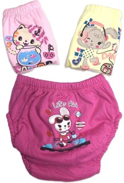 Story Baby Storybaby 3'lü Büyük Beden Kız Alıştırma Kilodu-3 Numara(Koyu Pembe/pembe/sarı) Story Baby Storybaby 3'lü Büyük Beden Kız Alıştırma Kilodu-3 Numara(Koyu Pembe/pembe/sarı)